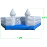 WARSUN 15FT Gaga Ball Pit Inflatable Premium Portable Gaga Ball Pit ...