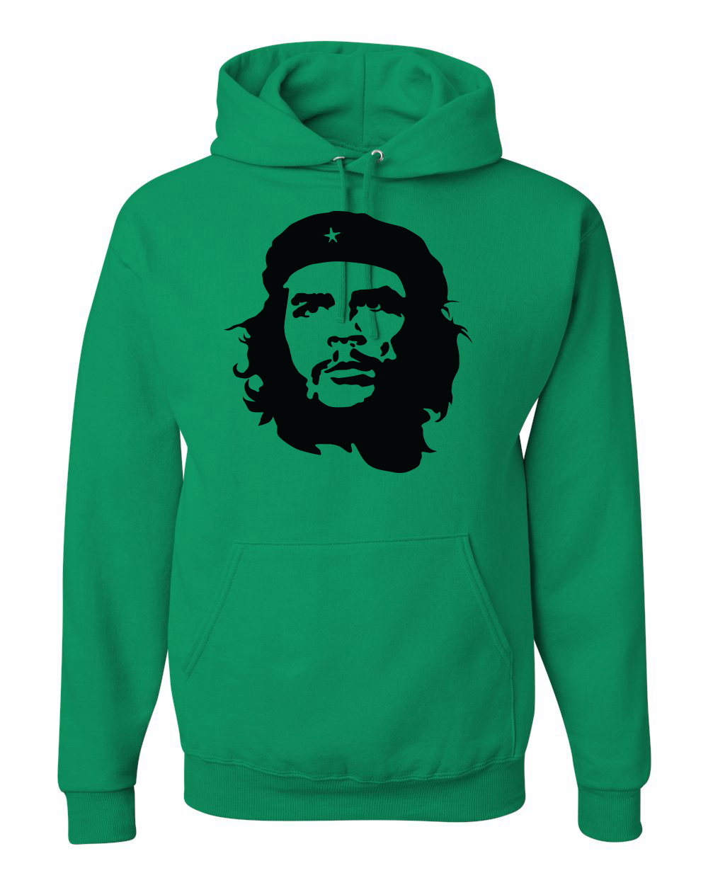 Che Guevara Face Sihouette Famous People Unisex Graphic Hoodie ...
