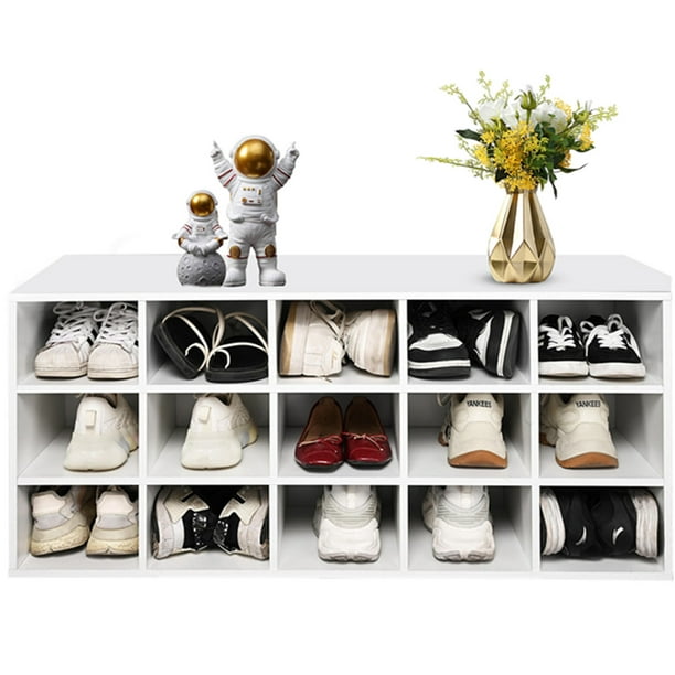 15 Compartment Storage Shelving Unit Cabinet, Home Shoe Or Book Shelf ...