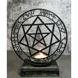 Wicca Occultic Angels and Demons Sacred Mystic Sigils Metal Votive ...