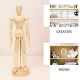 Raindrops 4 pcs DIY Jointed Puppet Adornment Wooden Blank Unfinished ...