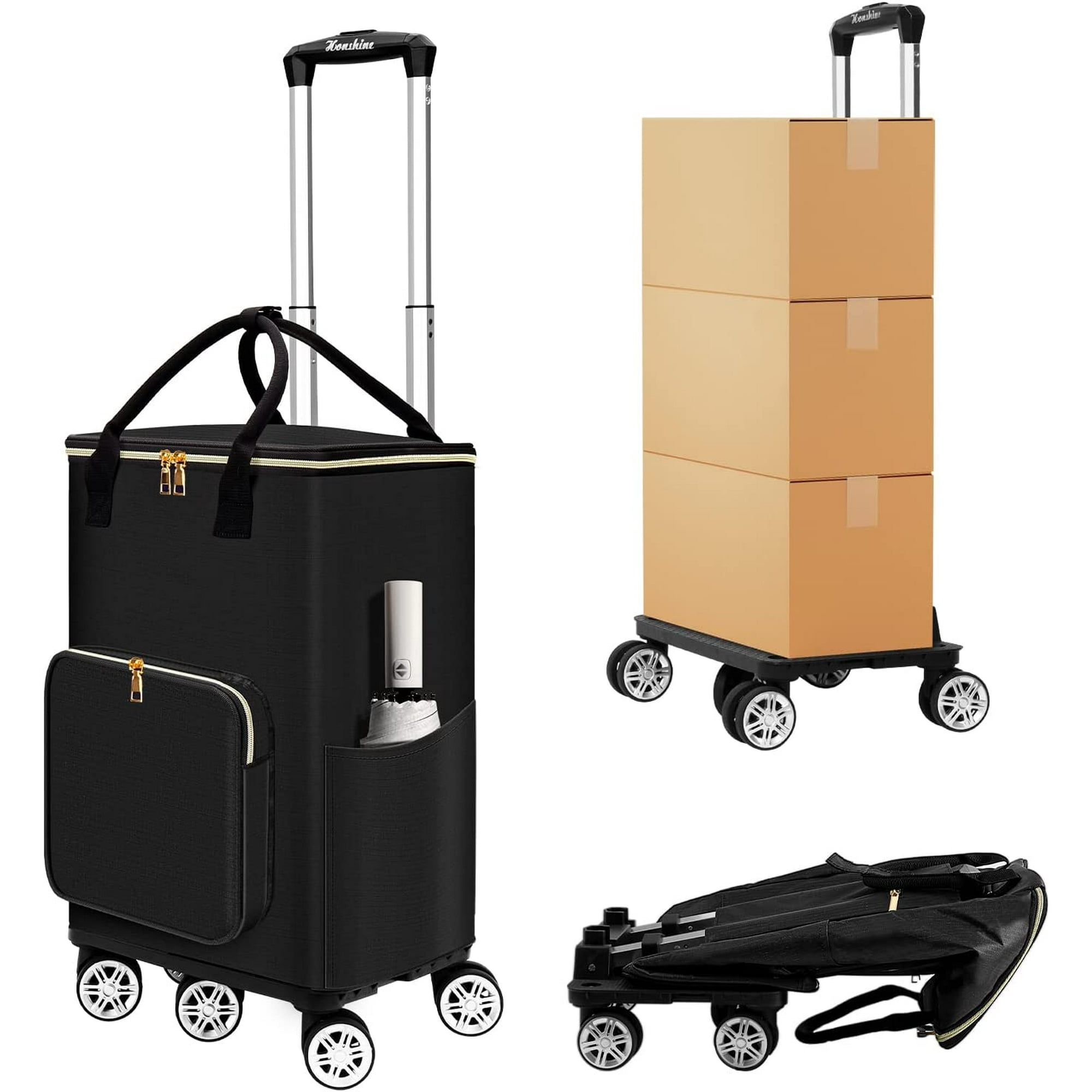 Click here for Unbranded Shopping Cart With 5 Swivel Wheels  Fold... prices