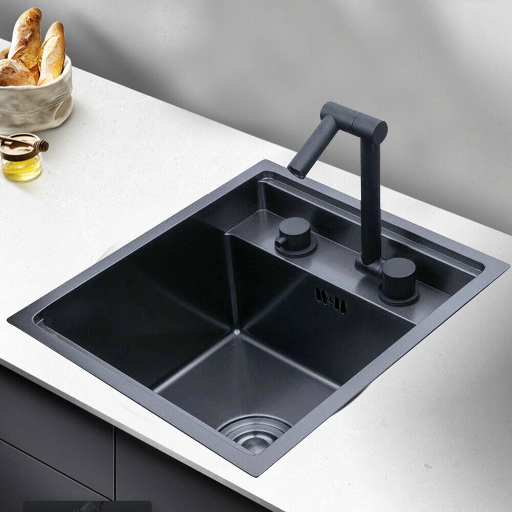 DENEST Kitchen Sink Hidden Bar Wear-Resistant Indoor Outdoor & Faucet ...