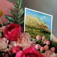 3drose, 1888 Van Gogh Painting Orchid in Blossom, 6 Greeting Cards with ...
