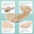 8 Pcs Forefoot Pad, Half Size Pad, Women's High-heeled Insole ...