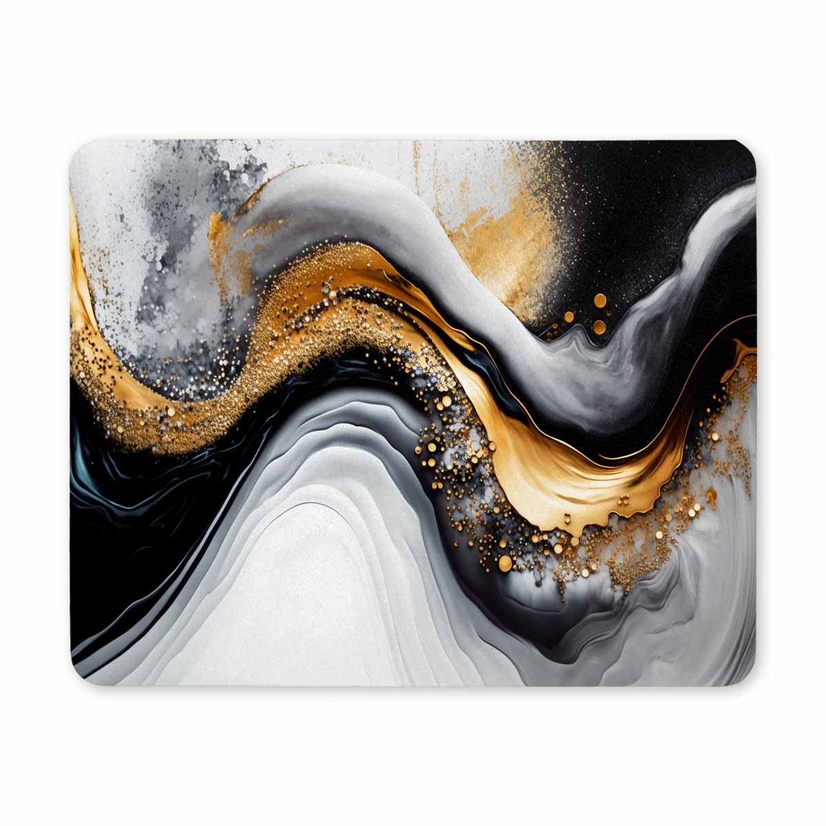 Mouse Pad, Rectangle Abstract Design Anti-Slip Rubber Mousepad for ...