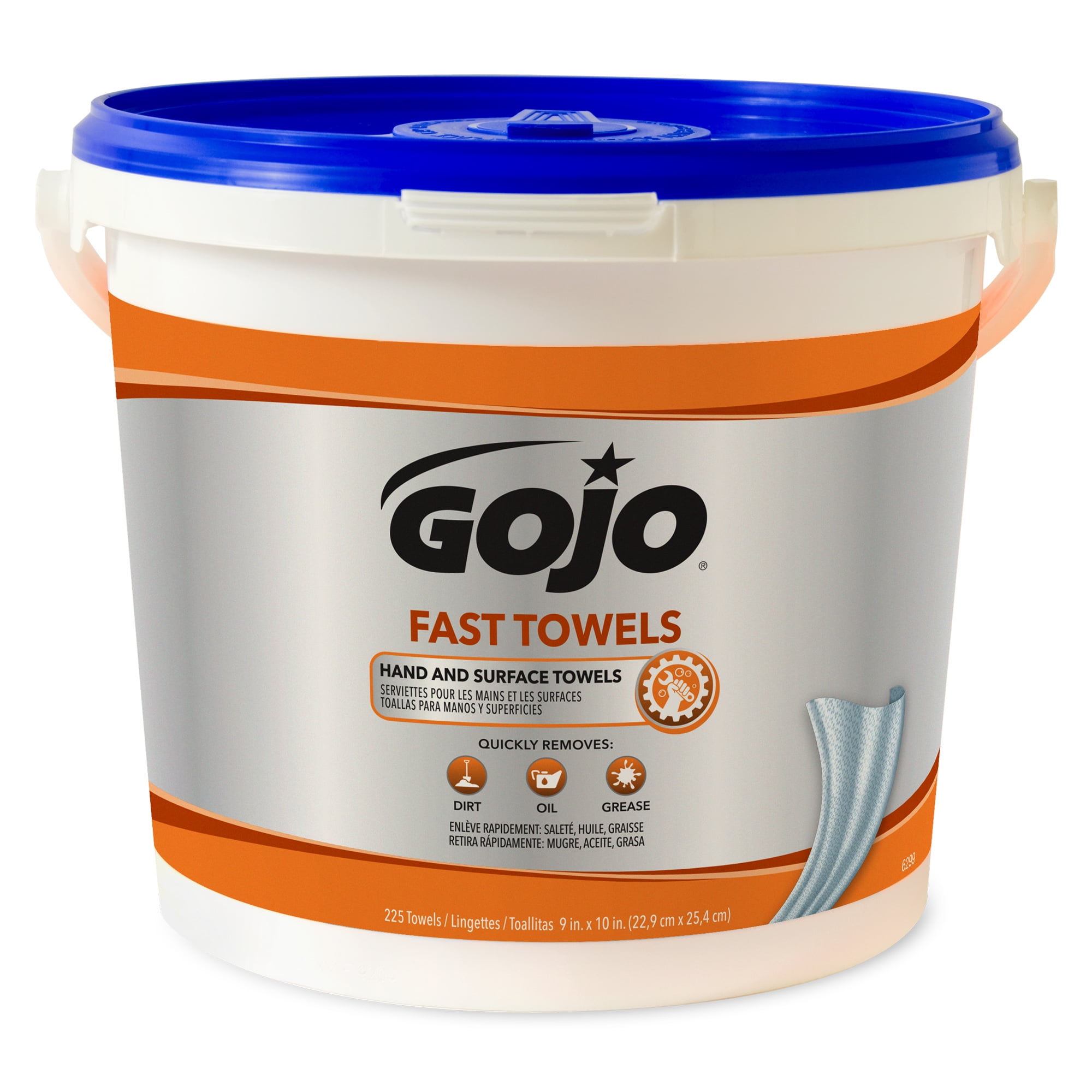 GOJO® Fast Towels - 225 Count Bucket - Walmart.com
