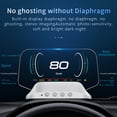 BOKYAN Car Head Up Display Digital GPS Navigation Speedometer Projector ...