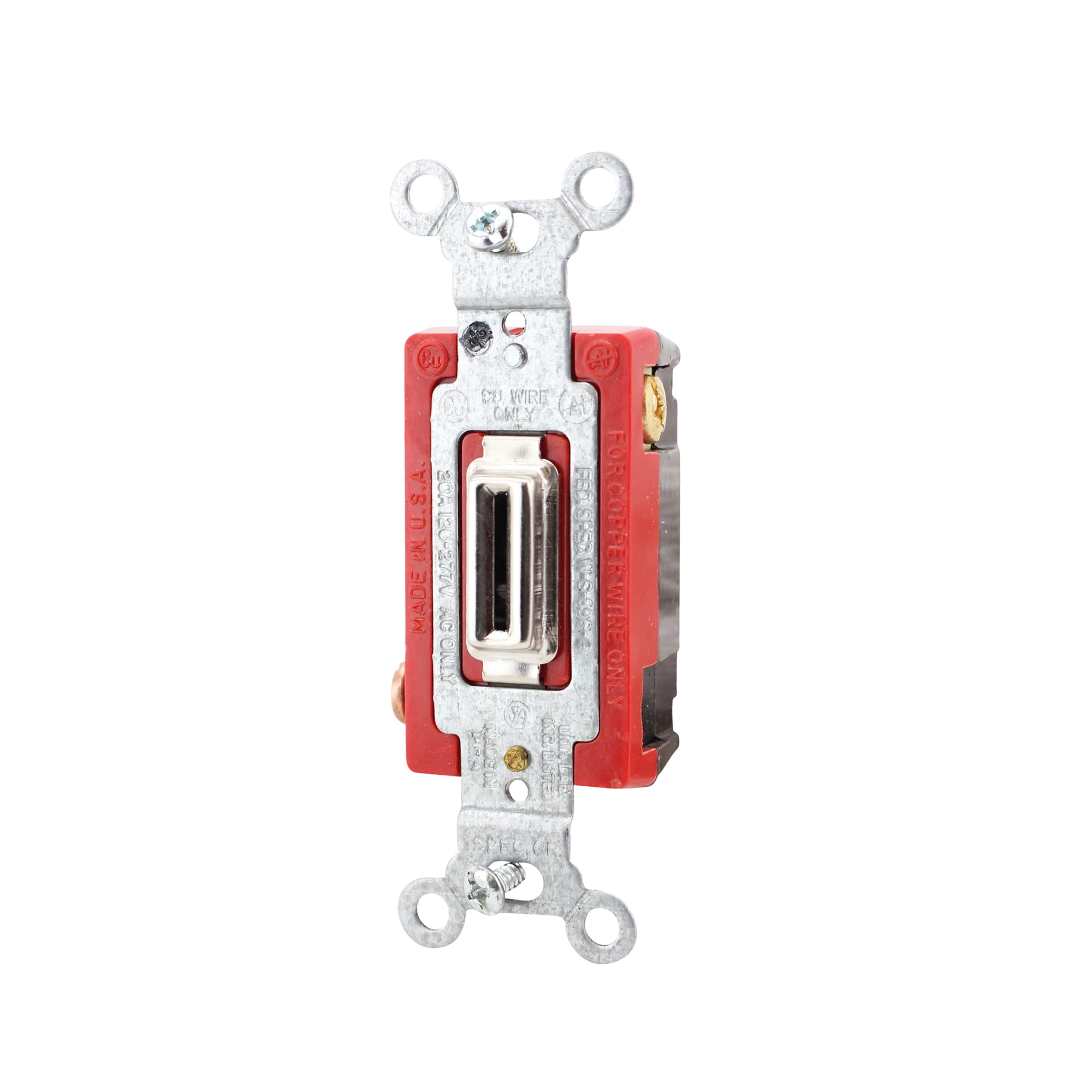 GE GE5953-OLG Grounding Key Locking Switches 20A 120-277V AC - Walmart.com