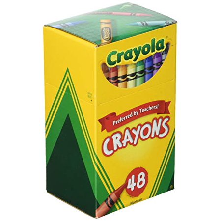 Crayola upc 52-0048 Crayons Assorted Colors 48 Count, Pack of 3 ...