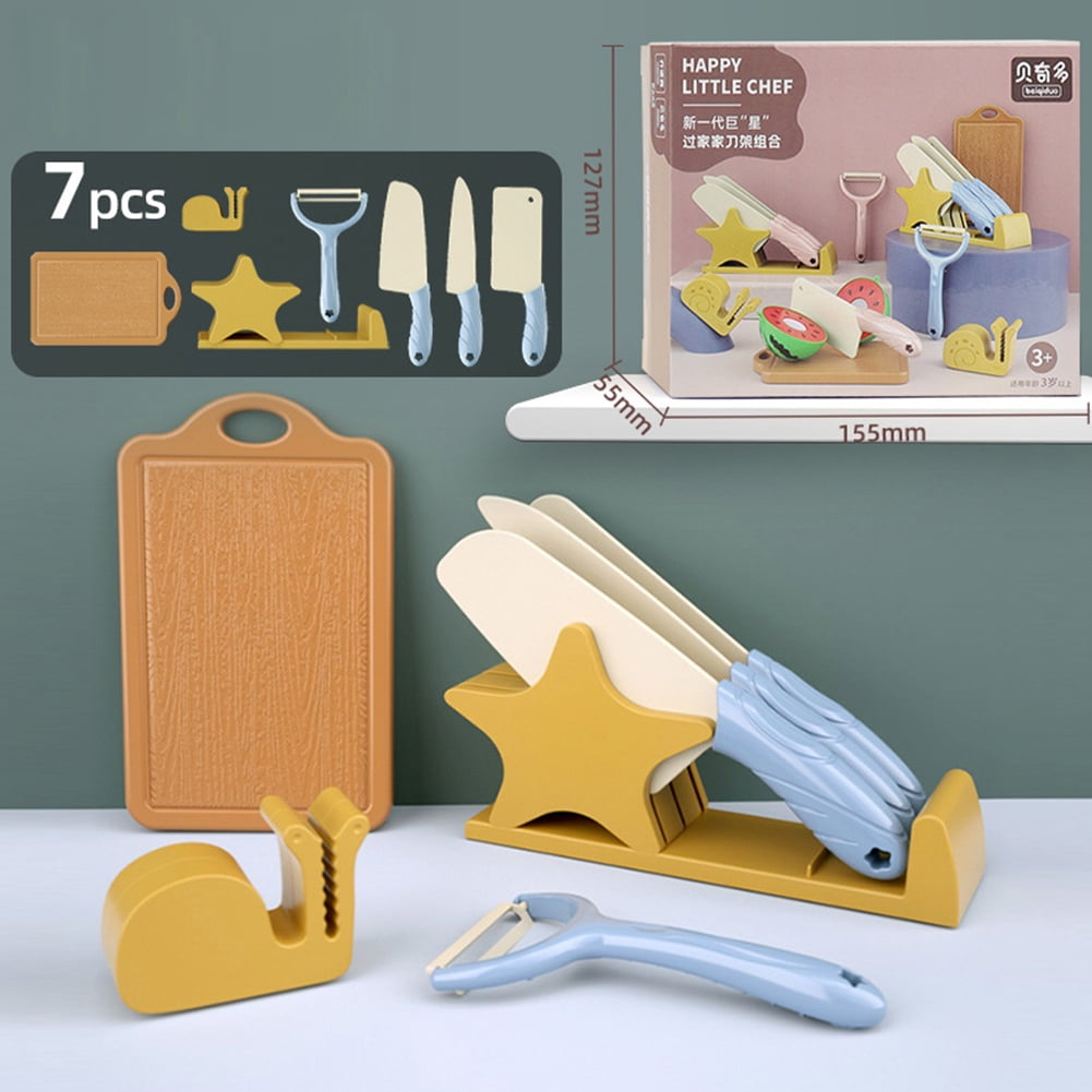 CSCHome Toddler Mini Kitchen Toy Set Cartoon Playing House Cooking Toy ...