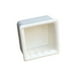 Recessed Soap Dish - Foot Rest Niche - Porcelain - Approx 6x6 - White ...