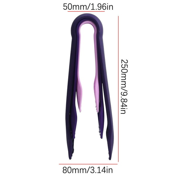 XZNGL Cooking Tongs, Kitchen Tongs 3 Sizes of Plastic Tongs ...