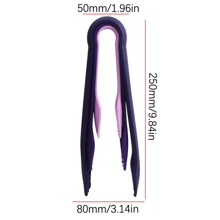 XZNGL Cooking Tongs, Kitchen Tongs 3 Sizes of Plastic Tongs ...