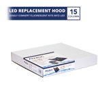 Aqueon 15 Column LED Replacement Hood, Energy Efficient Fish Tank Light ...
