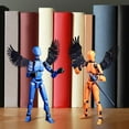 T13 Action Figure Set Assembly Completedtitan 13 Robot Movable Action Figure3d Printed Toy