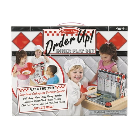 Melissa & Doug - Order Up! Diner Play Set | Walmart Canada