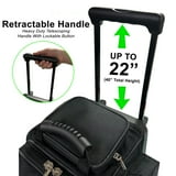 Pyramid Path Pro Deluxe Double Roller Bowling Bag - Walmart.com