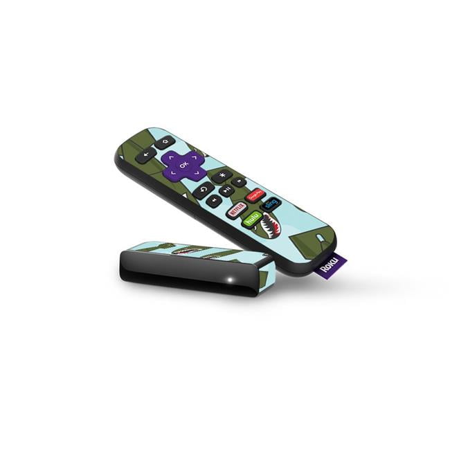 Skin Decal Wrap Compatible With Roku Express Remote Sticker Design ...