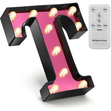 Marquee Letter LED Lights Sign Light Up Alphabet Letters Light LED ...