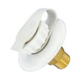 Valterra A01-0170LF White 2-3/4" MPT Lead-Free Flush Mount Water Inlet ...