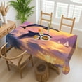 1pc Jumping Dolphins Print Tablecloths rectangle tables large size ...