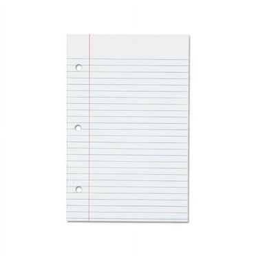 Raised Line Writing Paper - Red and Blue Lines -Package of 50 - Walmart.com