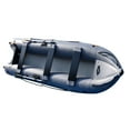 BRIS 14.1Ft Inflatable Boat Kayak for Paddle Fishing with Motor Support ...