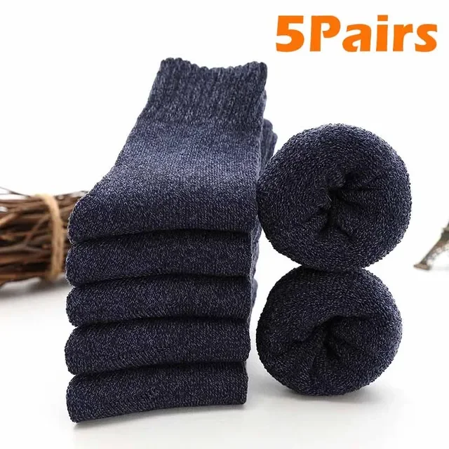 Click here for Ink Craft Mens Merino Wool Socks - Super Thick The... prices