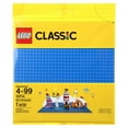 LEGO Classic Blue Baseplate 10714 Popular Toy Building Accessory ...