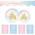 168pcs Princess Party Decorations Castle Paper Plates Napkins ...