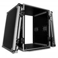 Sound Town 16U PA DJ Rack/Road ATA Case with 11U Slant Mixer Top, 20 ...