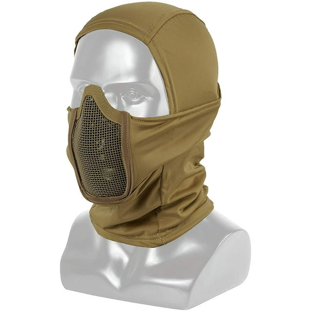 Balaclava Mesh Mask Ninja Style with Full Face Protection - Walmart.com