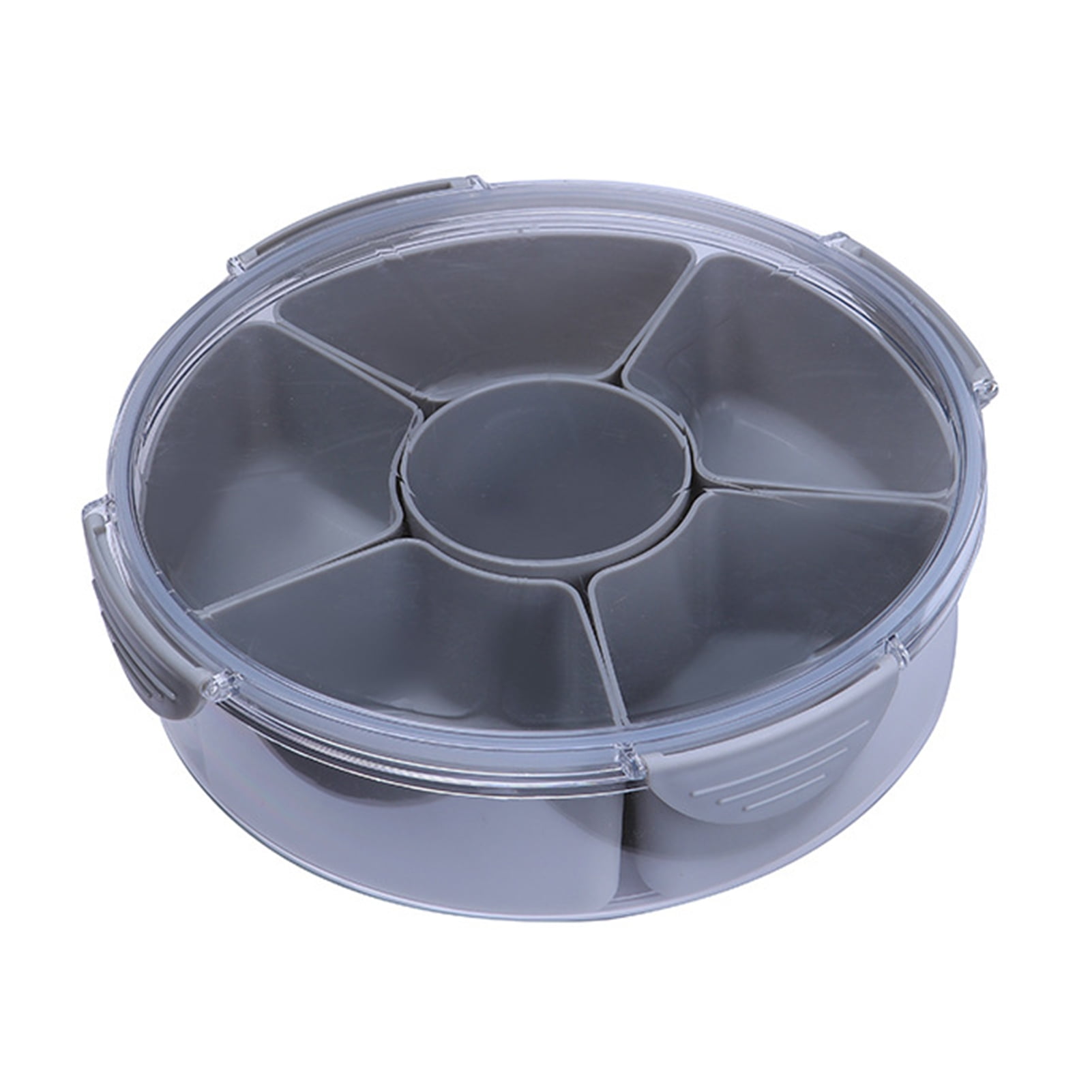 Yasu Fruit Tray with Compartments Airtight Food Storage Container Fruit ...