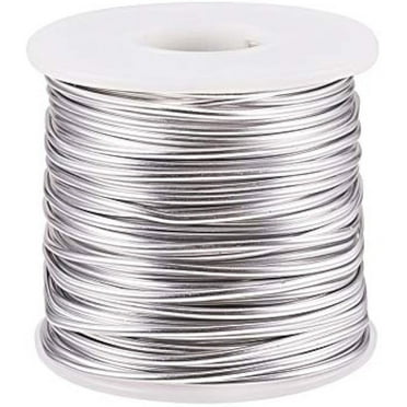 HRX 2mm Aluminum Wire, 100 Feet 12 Gauge Sculpting Wire, Bendable Metal ...