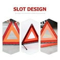 Emblems Reflective Triangle Road Trip Emergency Triangles Car Roadside ...