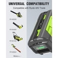 SUNBAT INC 6.0Ah 40V Lithium Battery Replacement, Rechargeable ...