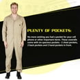 Natural Uniforms Men Long Sleeve Coverall 861 - Walmart.com