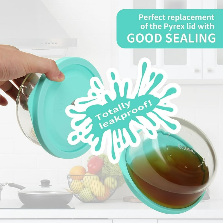Anchor Lids Replacement 4 Cup Sophico Round Silicone Lids – 4-Pack ...