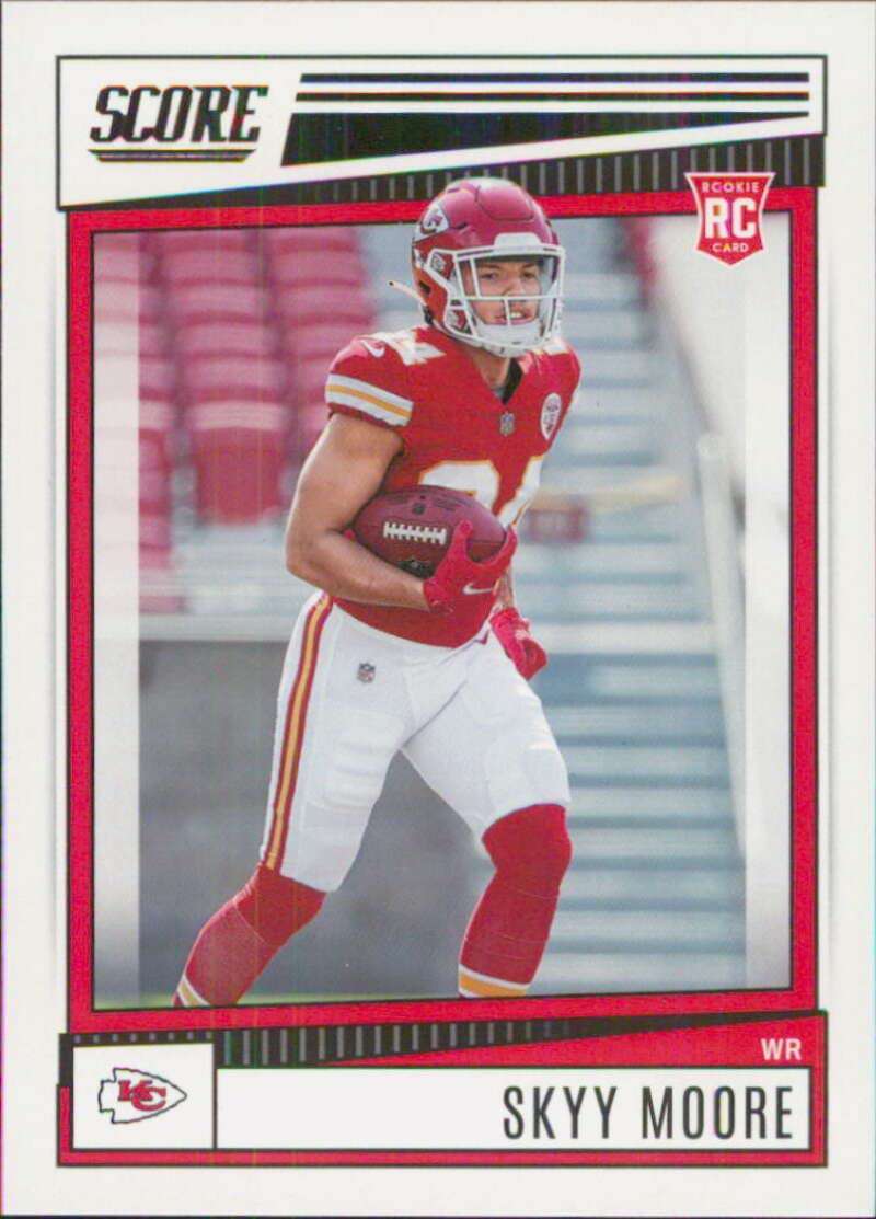 NFL 2022 Panini Score Skyy Moore Trading Card #391 (Rookie Card ...