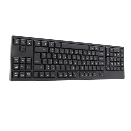 Clavier pour Gaucher Ergonomique Taille Complète Double Interface USB ...