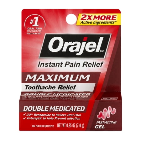 UPC 310310283407 - Orajel Maximum Strength Toothache Pain Relief Double ...