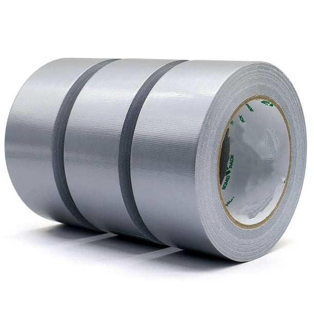 Gray Duct Tape, Heavy Duty Duct Tape 3 rolls 10mm x 00m for repair ...