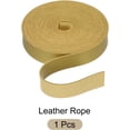 Flat Leather Cord,197 Inch 20mm String PU Faux Strips Strap,[for ...