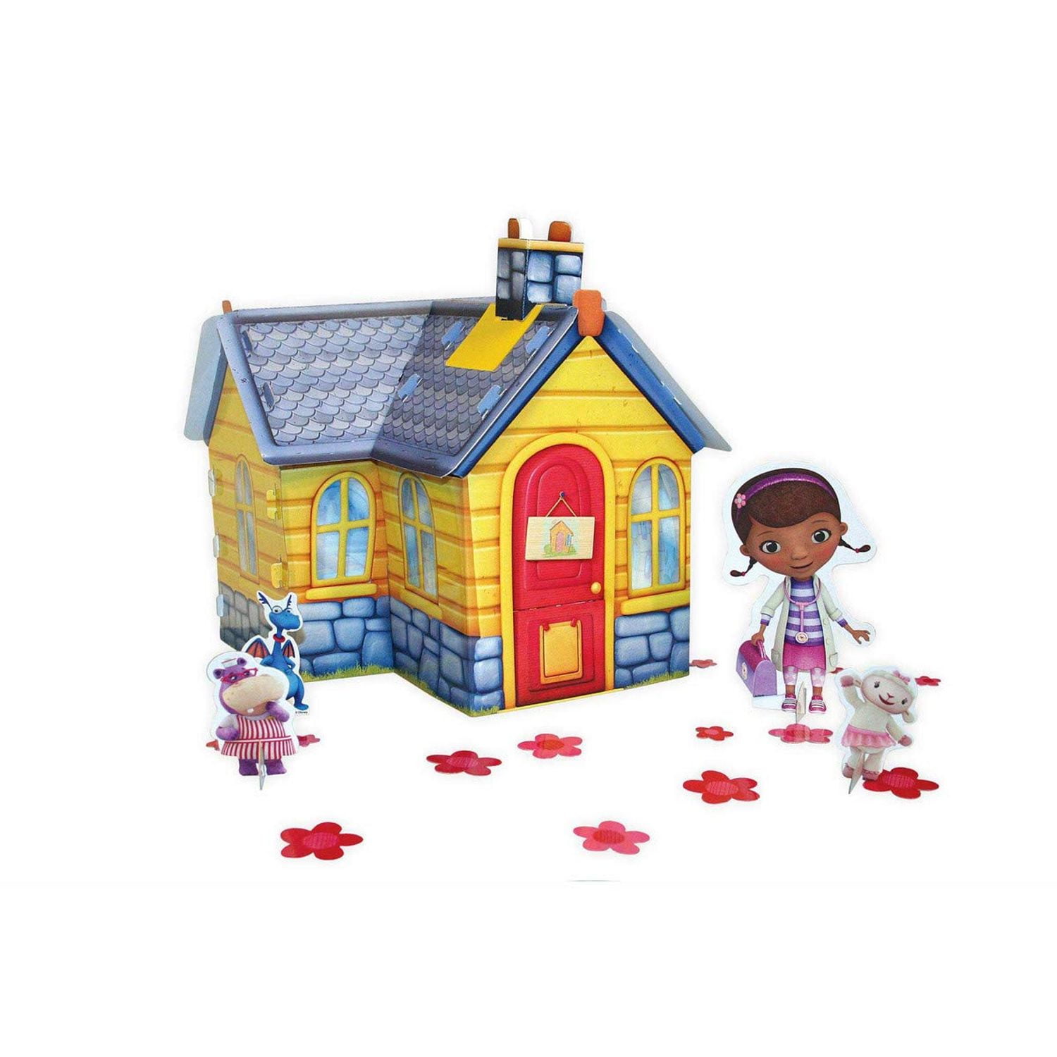Click here for Doc Mcstuffins Clinic Plush Party Centrepiece (Pac... prices