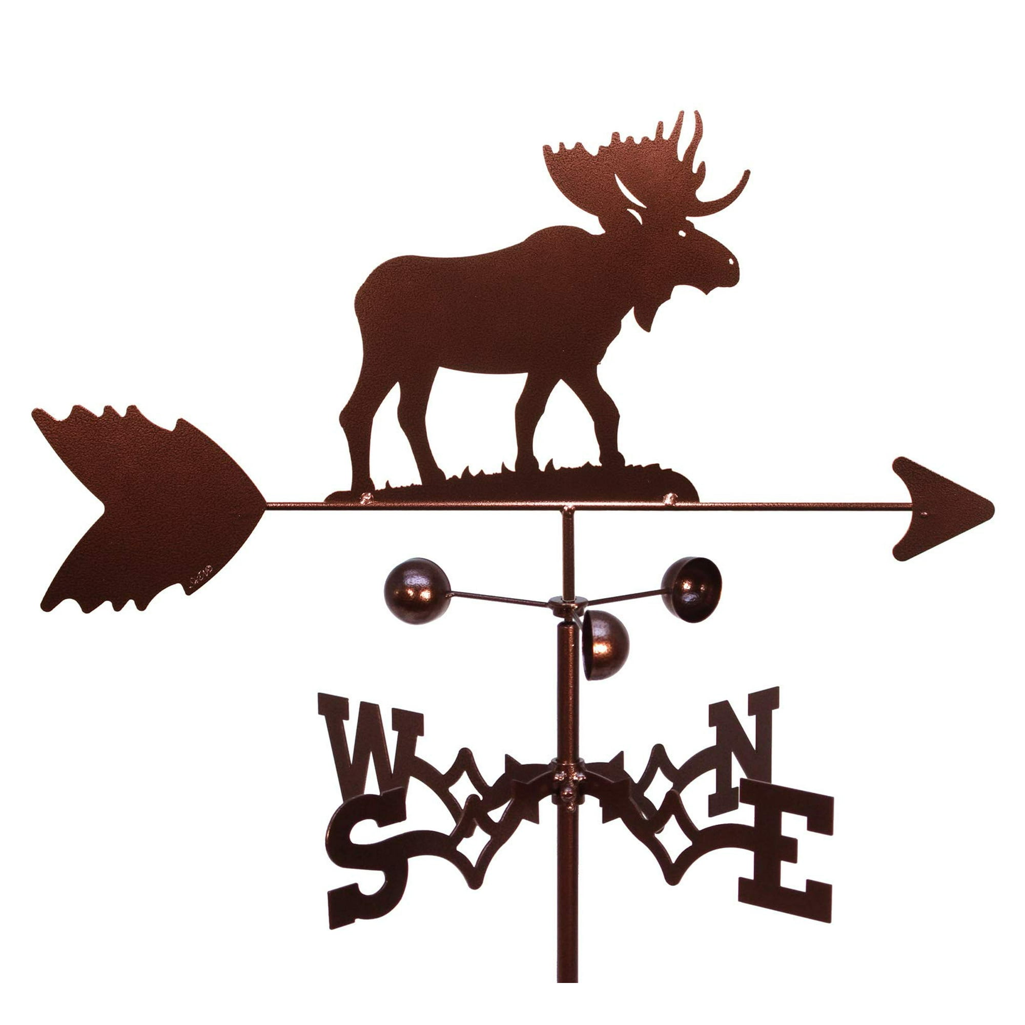 Click here for Swen Products Moose Weathervane (Roof Mount Includ... prices