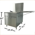 170 lbs Commercial Donut Fryer, Flat Bottom Funnel Cake Donut Fryer, 4 ...