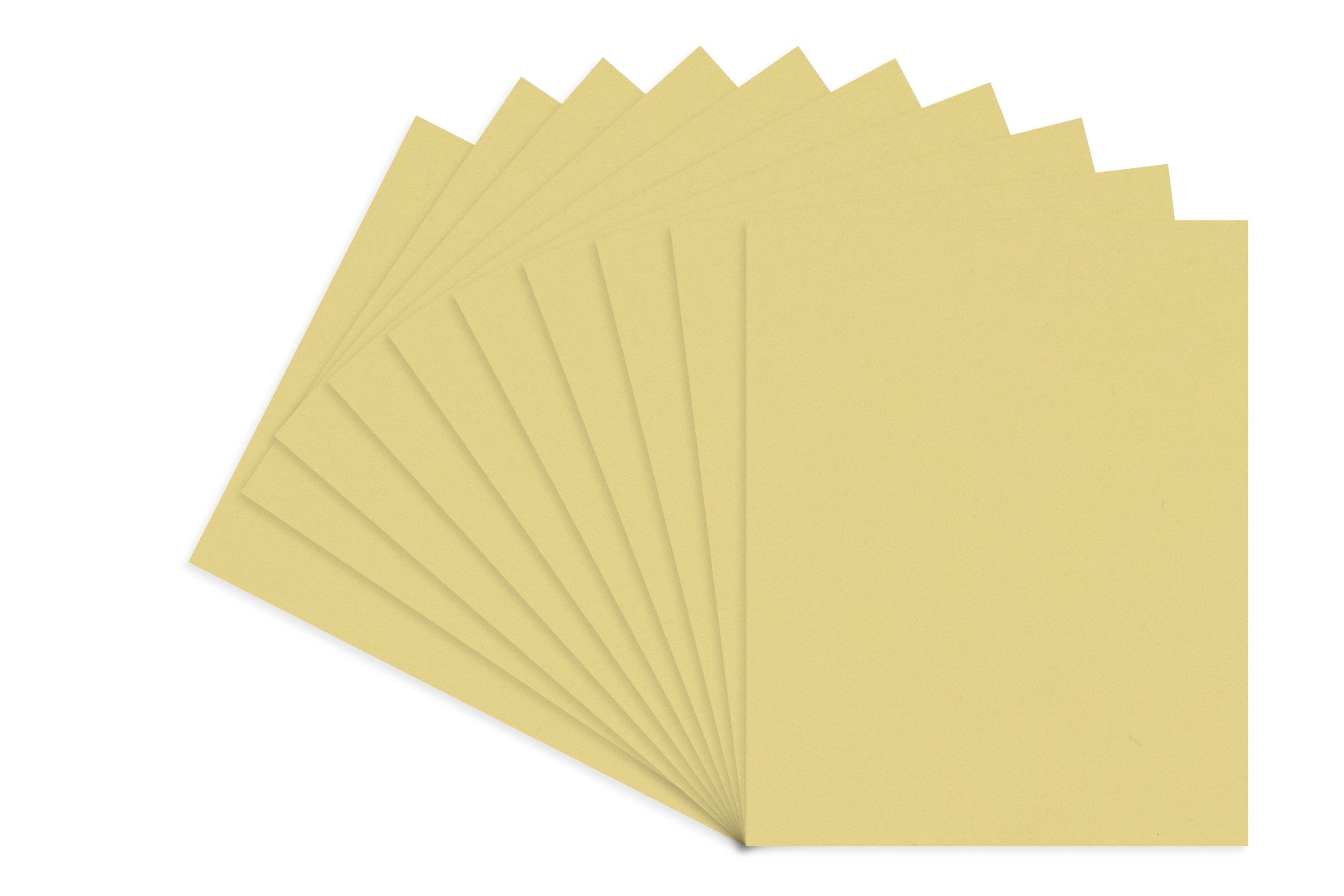 Soft Yellow Acid Free 32x40 Backing Board - Uncut Photo Mat Board - 10 ...