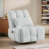 CHITA Power Recliner Chair for living Room, Swivel Rocker Recliner Sofa ...