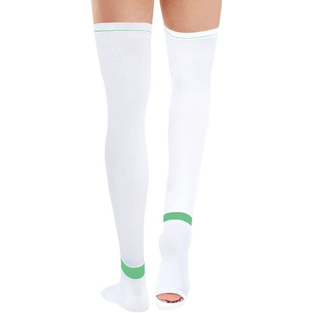 Anti Embolism Compression Stockings Thigh High for Women Men, Ted Hose ...